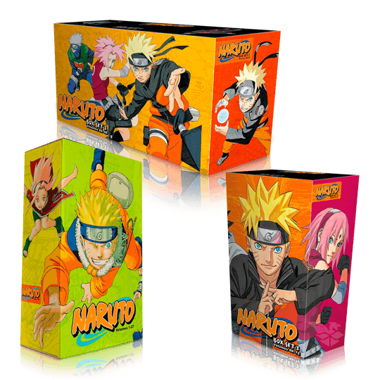 Naruto Complete Manga Box Sets 1, 2, & 3 by Masashi Kishimoto – Edu Lover