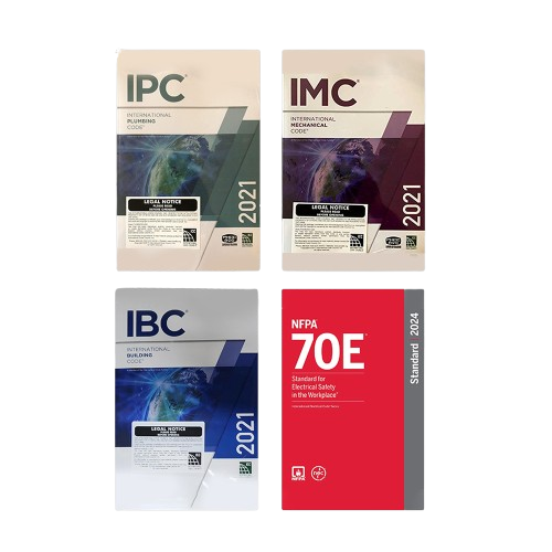 2021 Building Systems & Electrical Safety Code Set: IBC 2021, IMC 2021 ...
